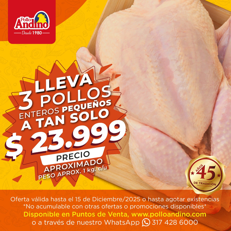 Productos – Pollo Andino